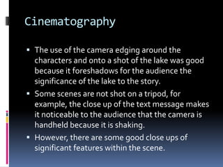 Horror trailer marking and analysis | PPTX | Video Production | Content ...