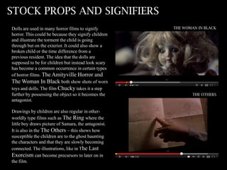 The Horror Genre - Media Studies | PPTX