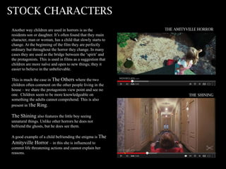 The Horror Genre - Media Studies | PPTX