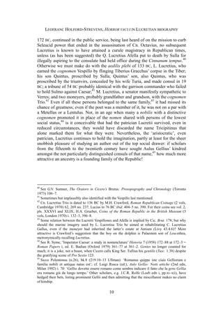 Horror vacui in lucretian biography | PDF