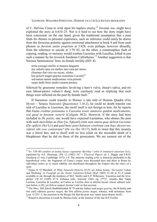 Horror vacui in lucretian biography | PDF