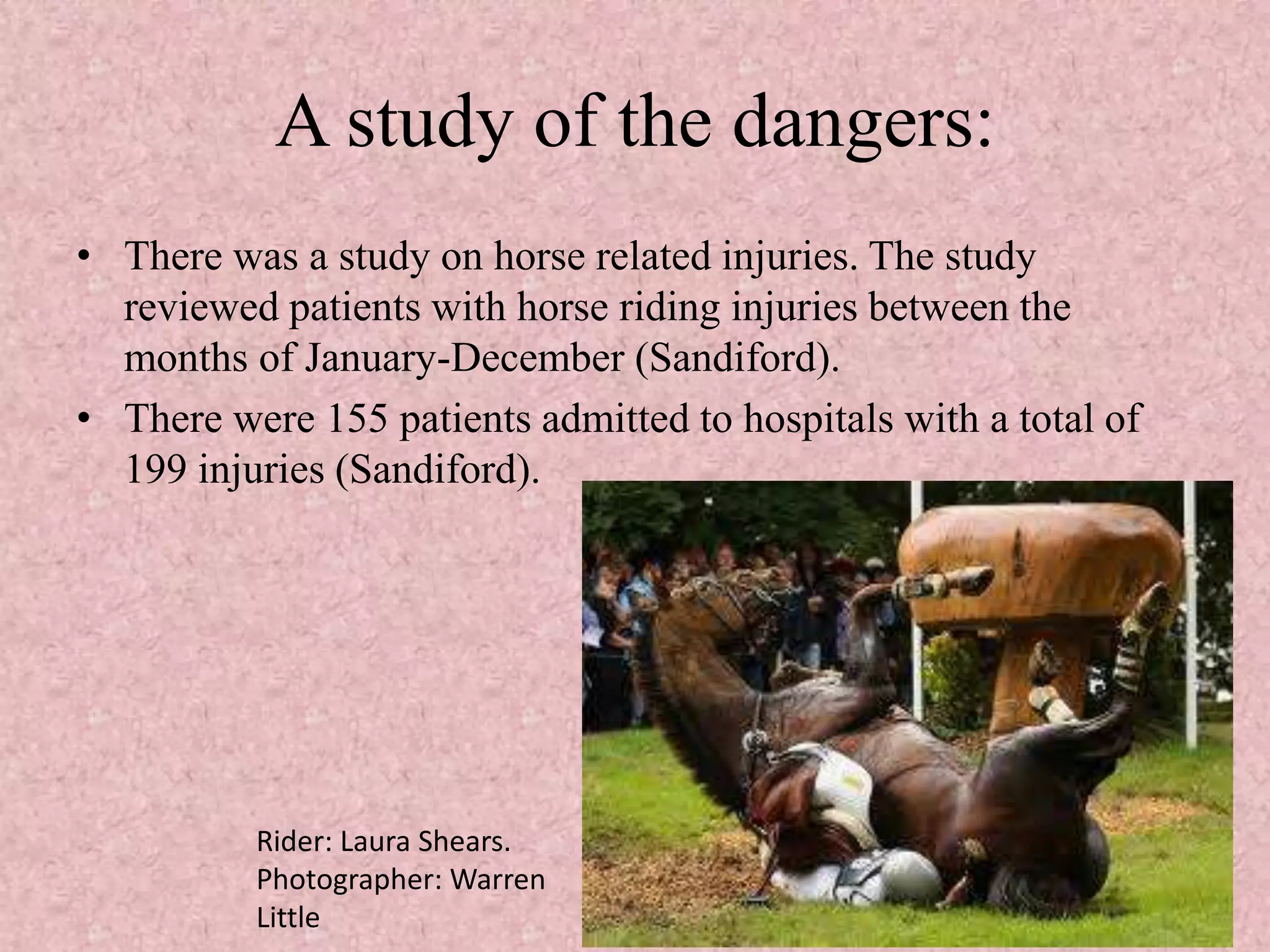Horse-related injuries | PPTX