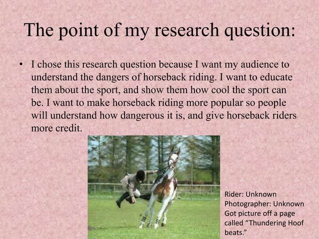 Horse-related injuries | PPT