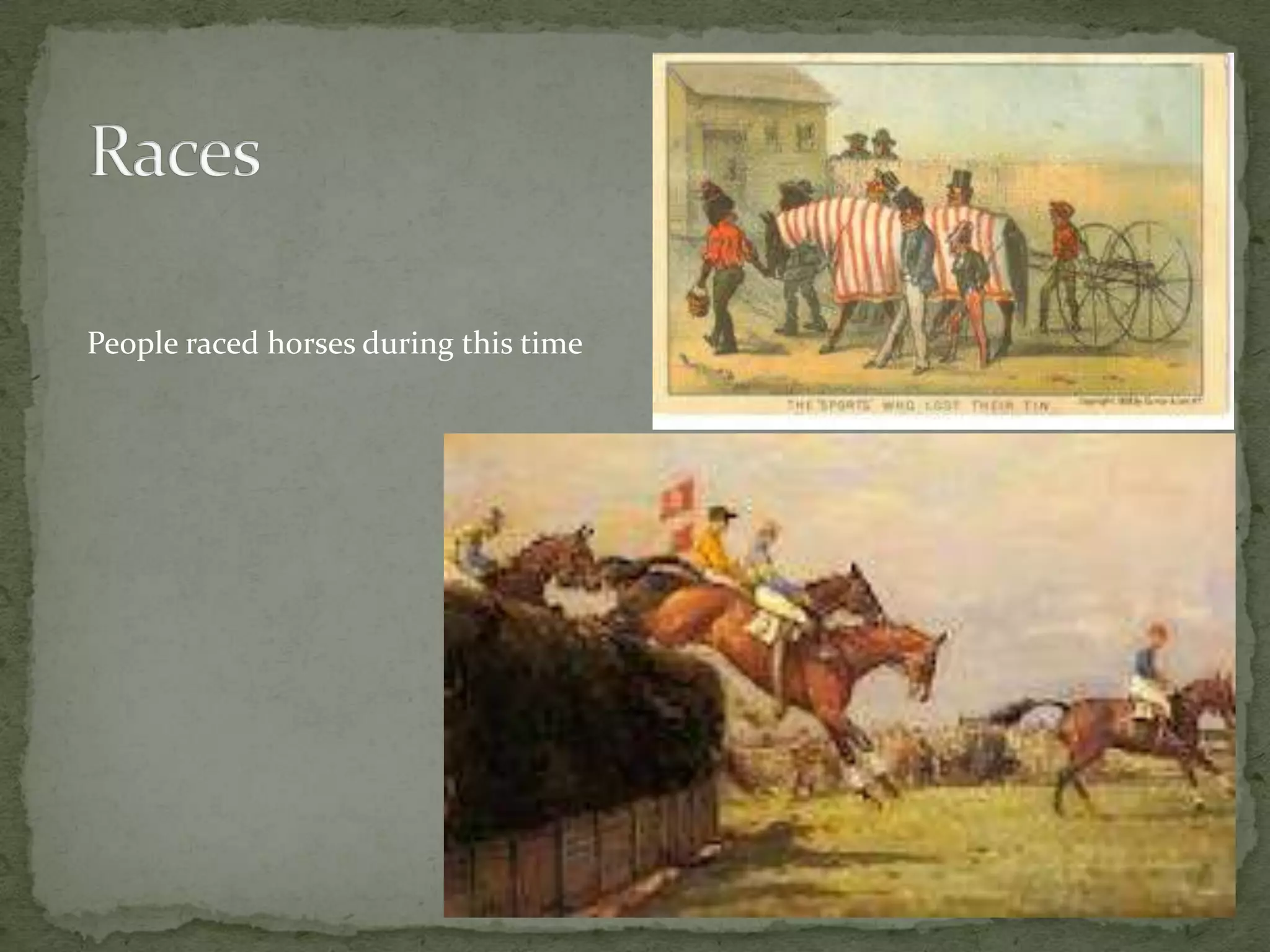 Horse back riding of the victorian era | PPTX