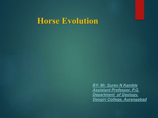 horse evolution.PPTX