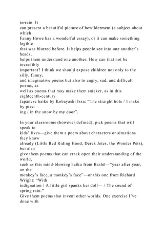 Horse in Egg by Matthea Harvey27Poetry Is an Egg W.docx
