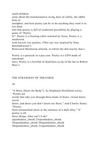 Horse in Egg by Matthea Harvey27Poetry Is an Egg W.docx