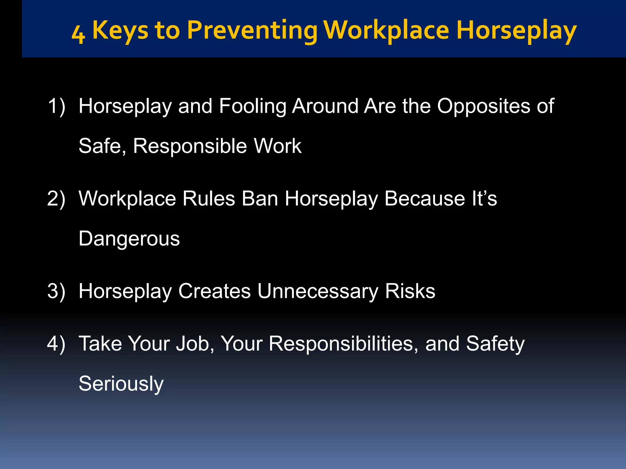 Horseplay | PPTX
