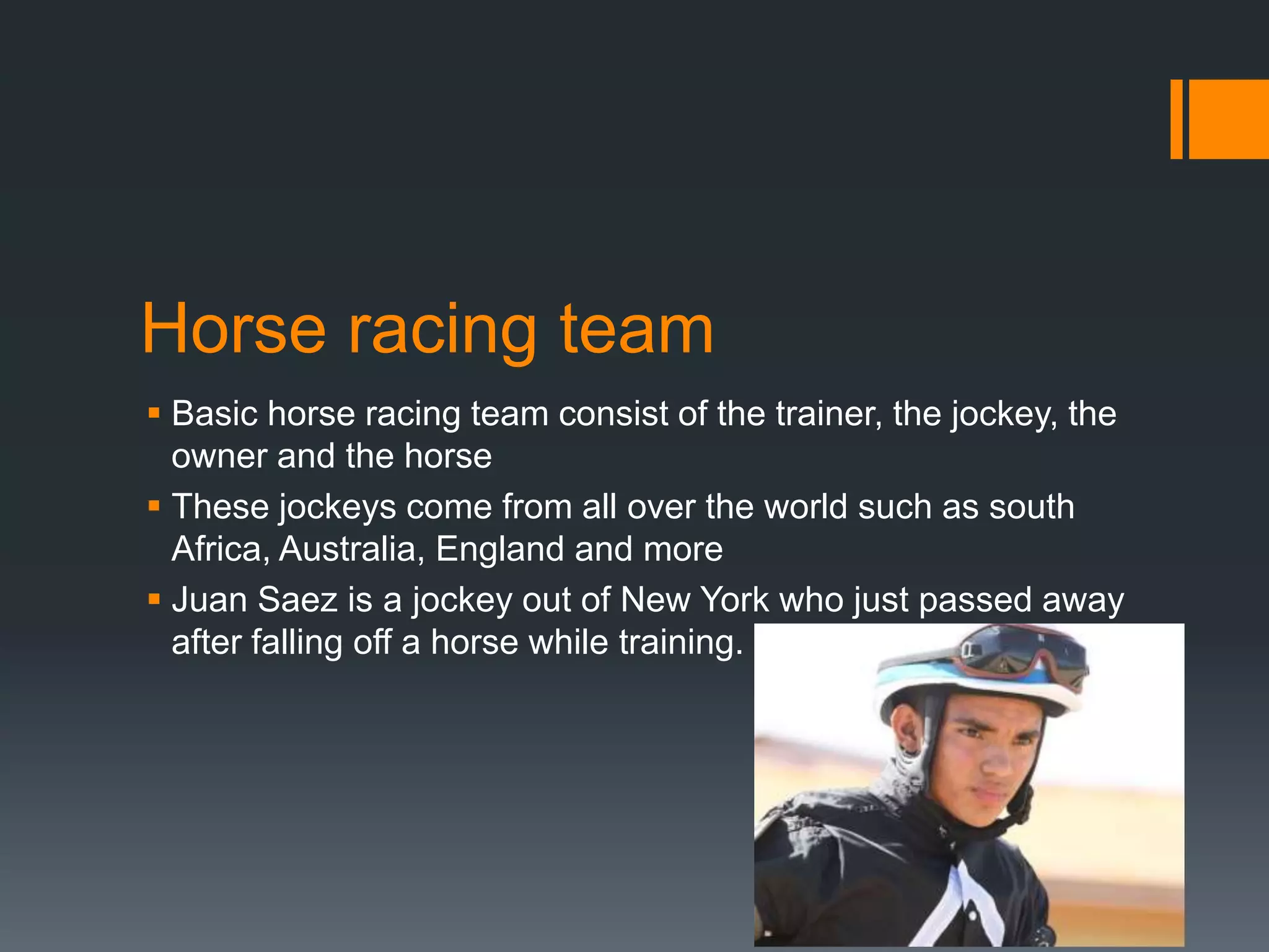 Horse racing presentation | PPTX