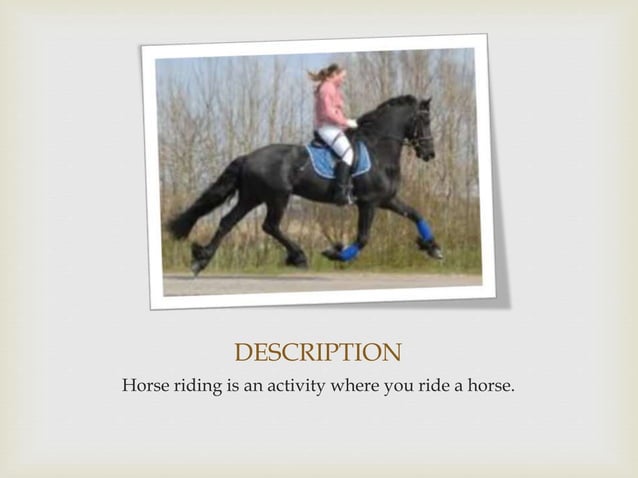 Horse riding | PPTX | Equine Sports | Sports