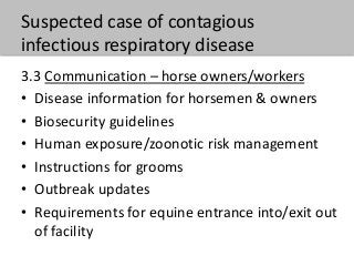 Biosecurity in the Practice #horsebiosecurity | PPTX