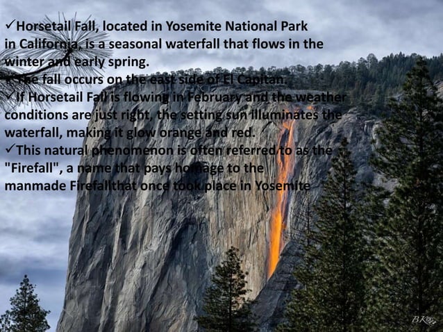Horse tail falls | PPT
