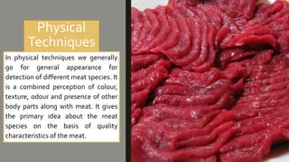 Differenc between meat of Horse and ox | PPTX