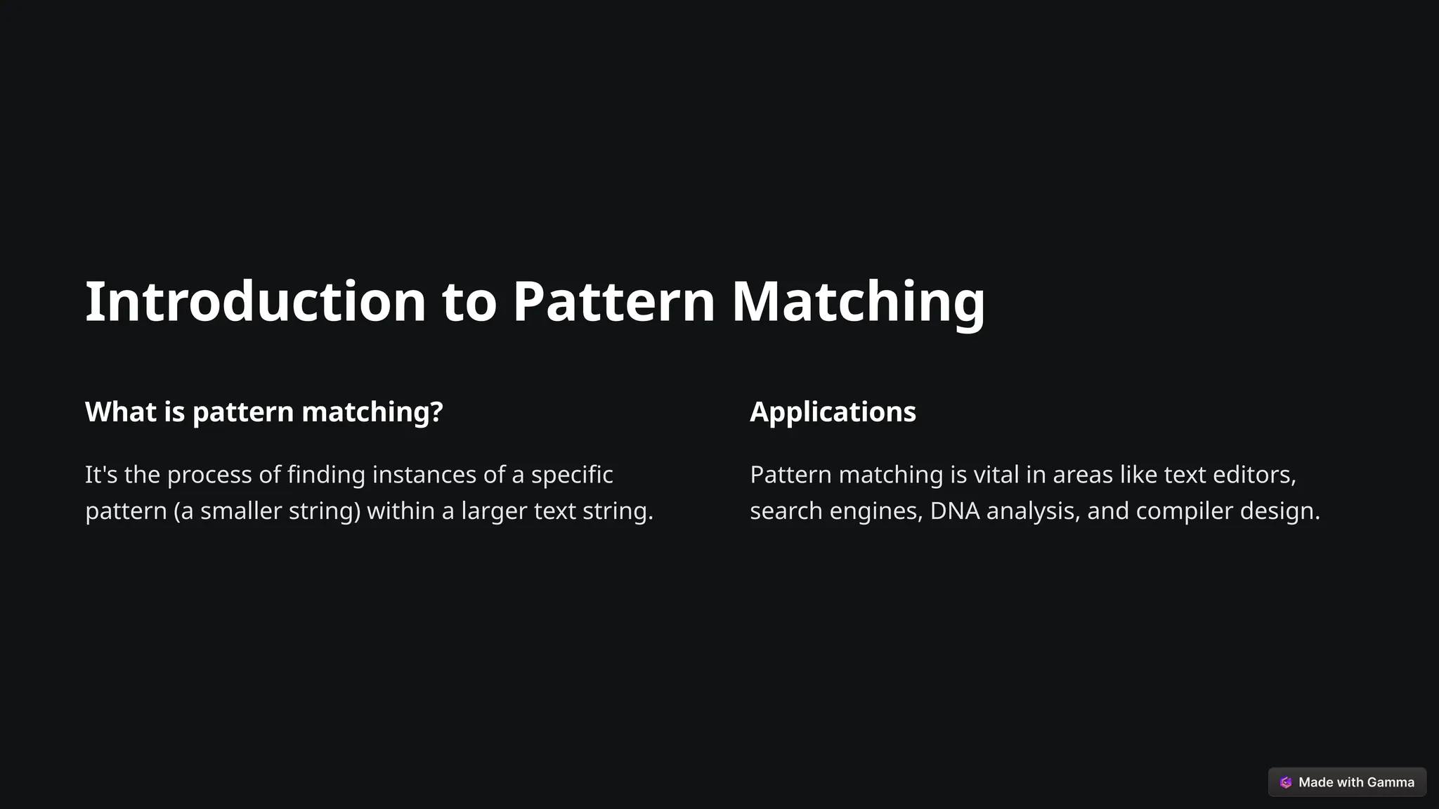 Horspool Pattern matching Algorithm.pptx