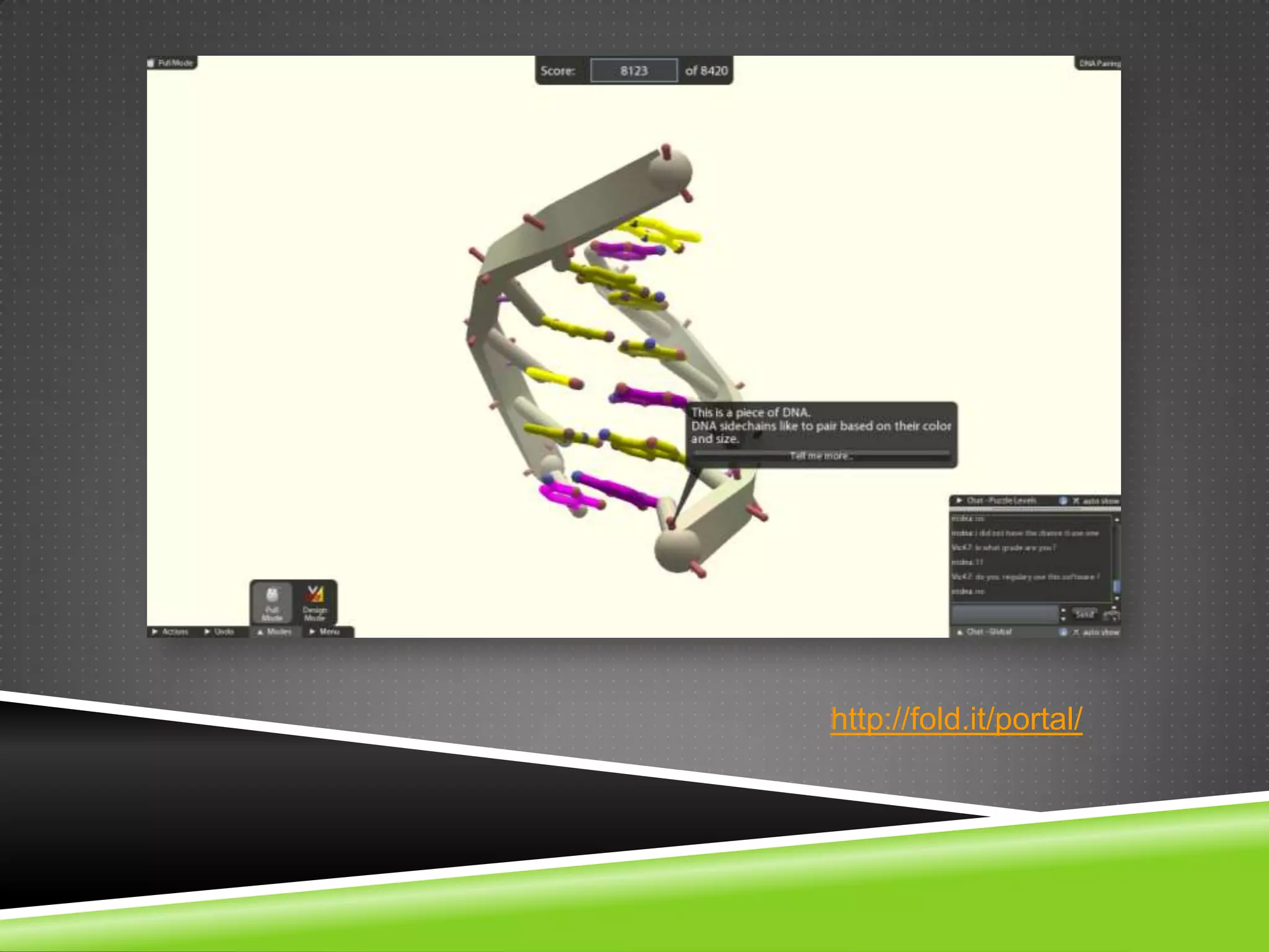 Foldit Practice: Science or Gaming? | PPT