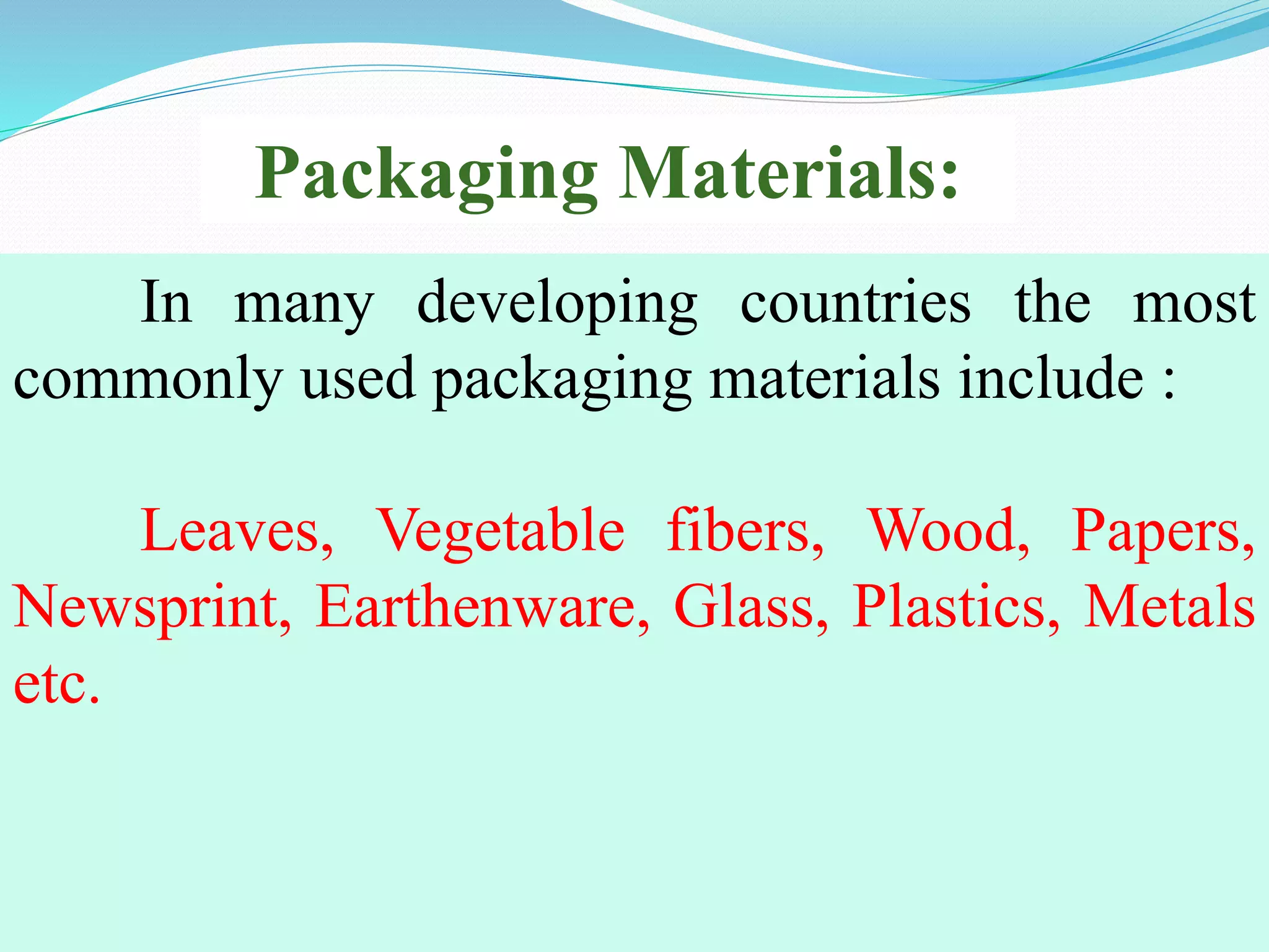 Packaging | PPTX
