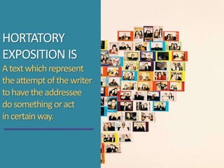 Hortatory exposition | PPT