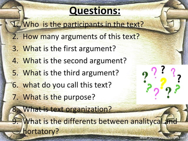 Hortatory exposition ii | PPT