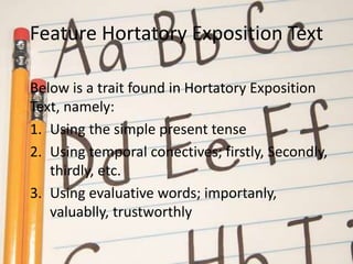 Hortatory exposition text | PPTX