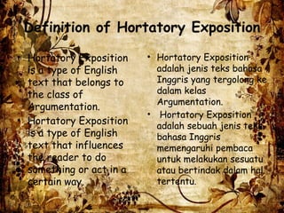 Hortatory Exposition Text for Grade X.pptx