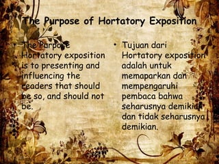 Hortatory Exposition Text for Grade X.pptx