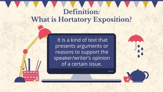 HORTATORY EXPOSITION XII MIPA 1.pptx