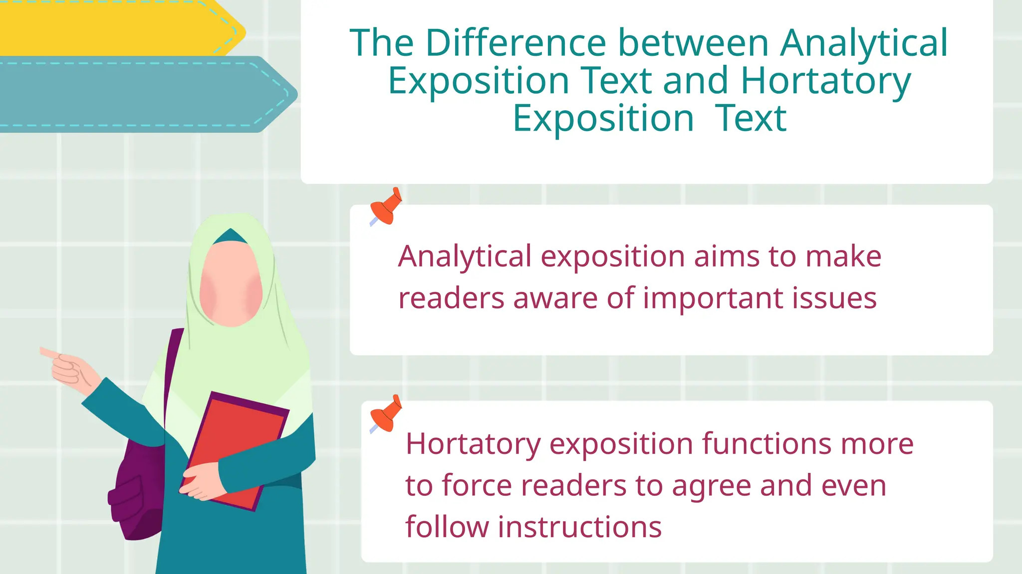 This is a hortatory exposition text powerpoint | PPT