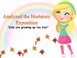 Hortatory expotition "KIDS NOWDAYS" | PPT