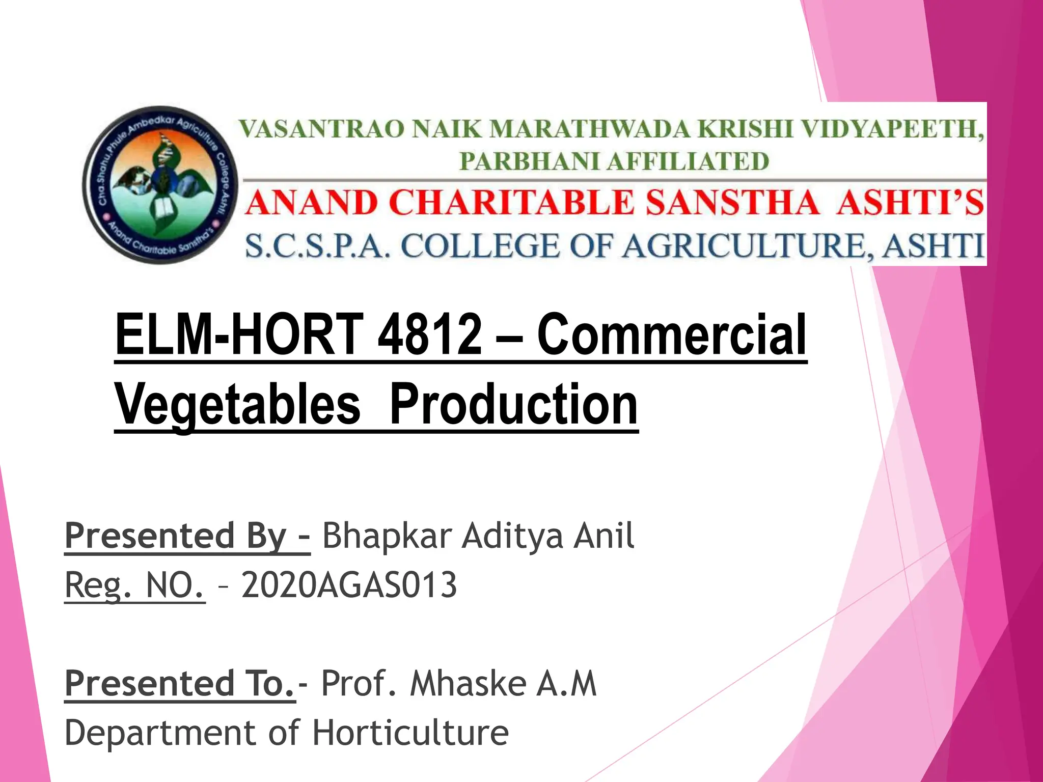 Hort Bhapkar ppt.pptx........................ | PPT