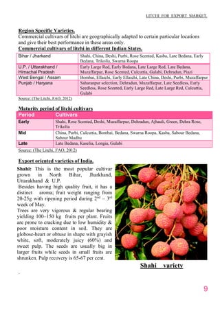 Litchi production for export market | PDF
