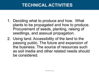 Agricultural Nursery Establishment and Management | PDF