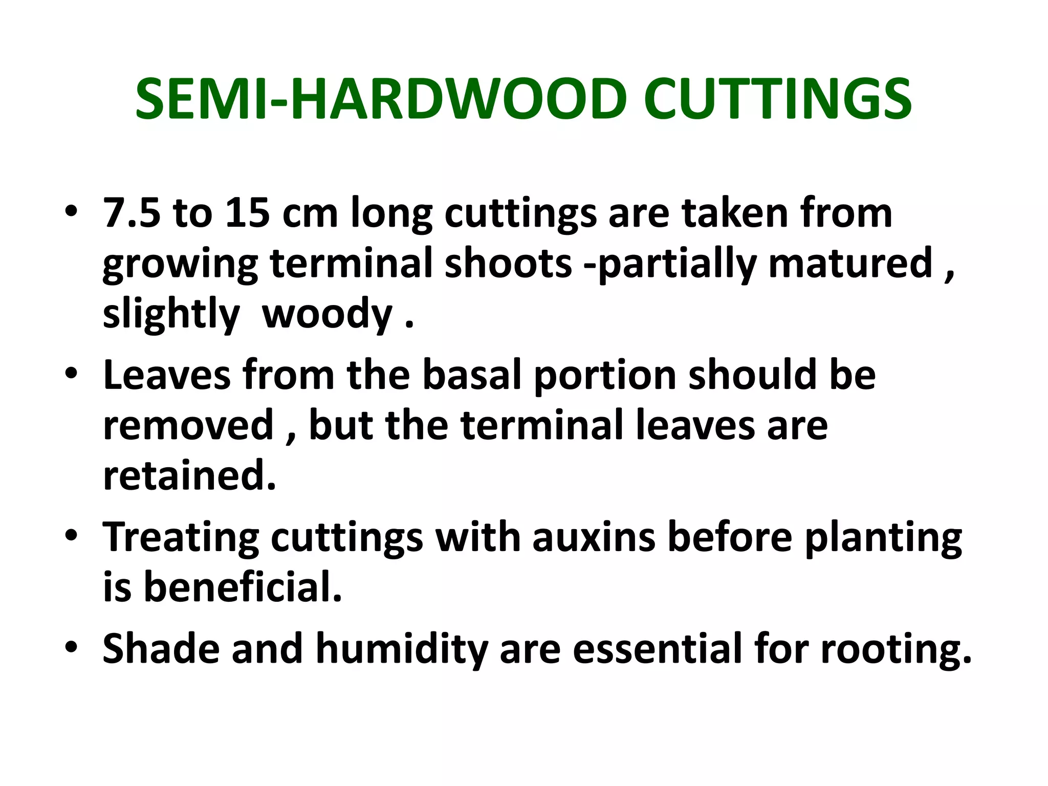 HORTICULTURAL PRACTICES : CUTTING, LAYERING, GRAFTING & BUDDING SMG ...