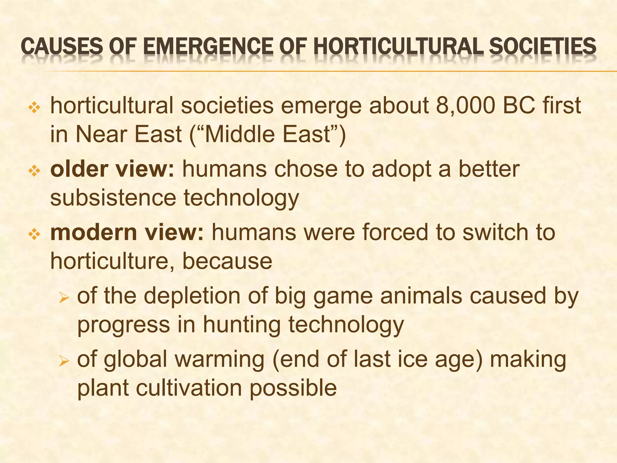 Horticultural societies | PPTX