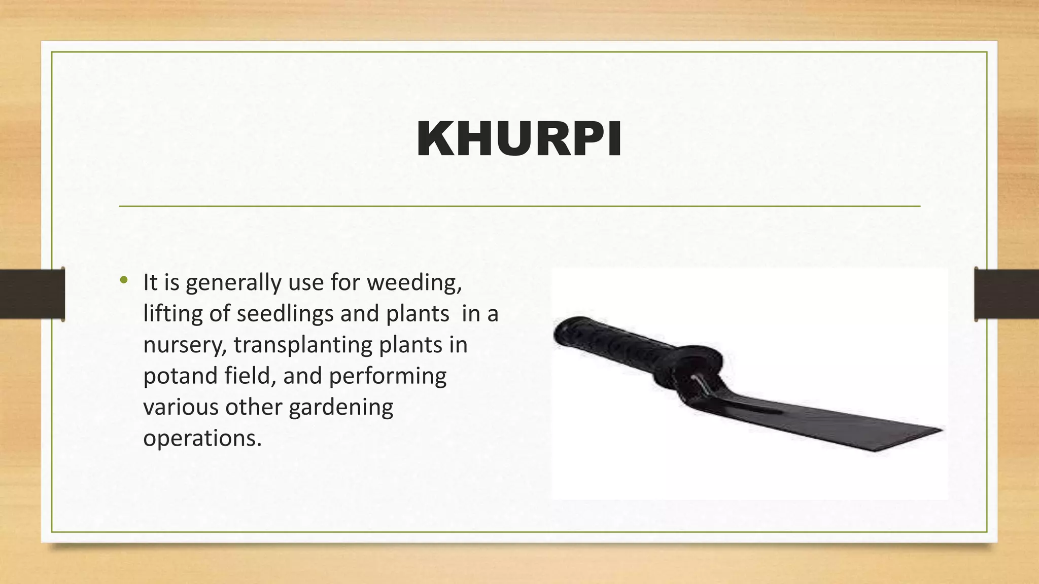 horticultural tools..pptx