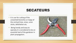 horticultural tools..pptx