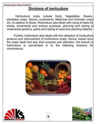 Horticulture | DOCX