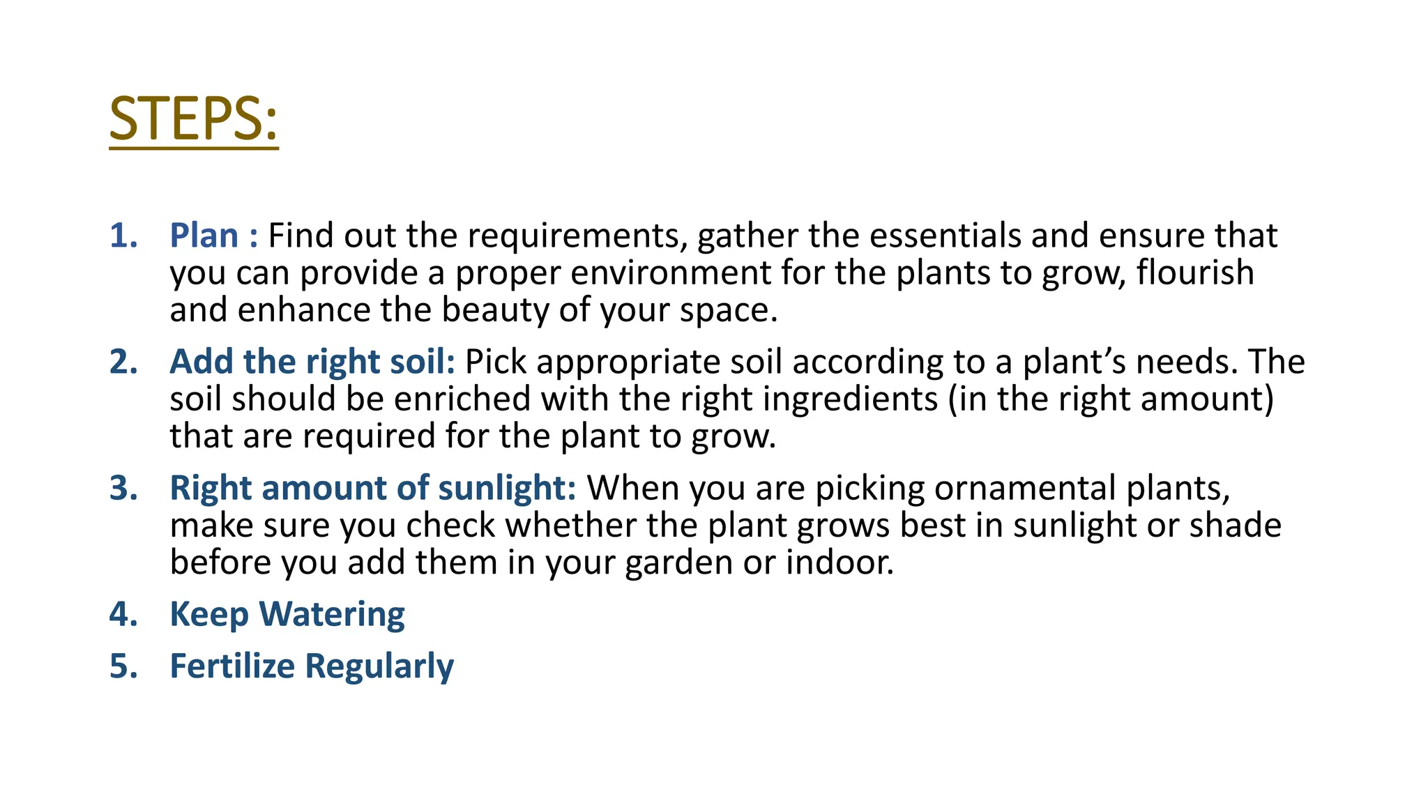 Principles of landscape gardening and types of garden | PPTX