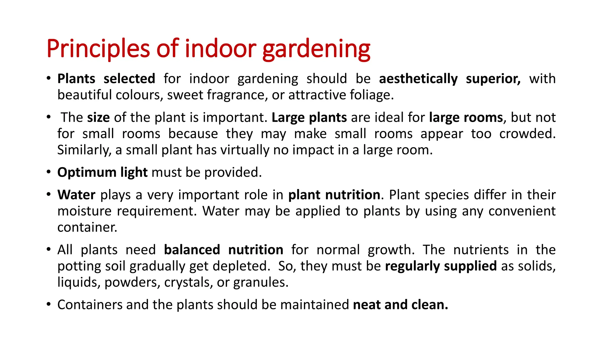 Principles of landscape gardening and types of garden | PPTX