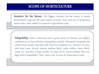 Horticulture- Introduction - Scope and Importance.pdf