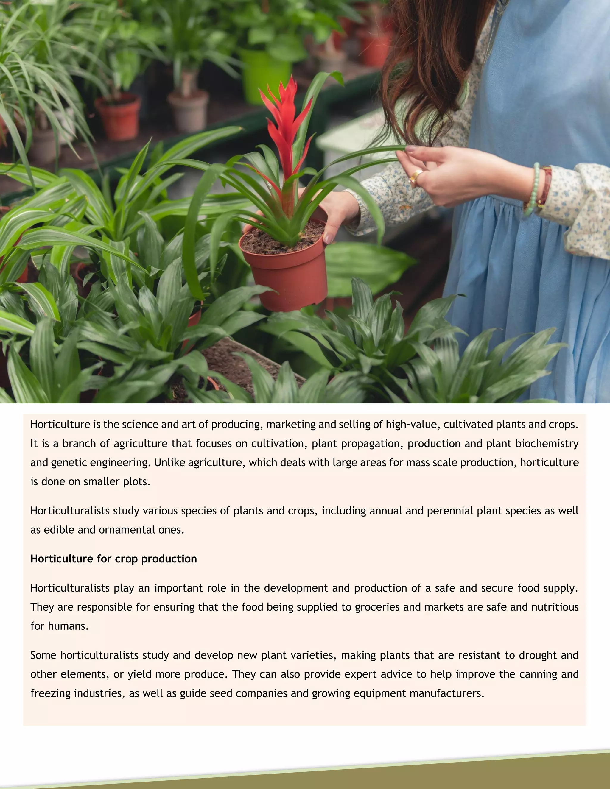 Horticulture the science and art of cultivated plants | PDF