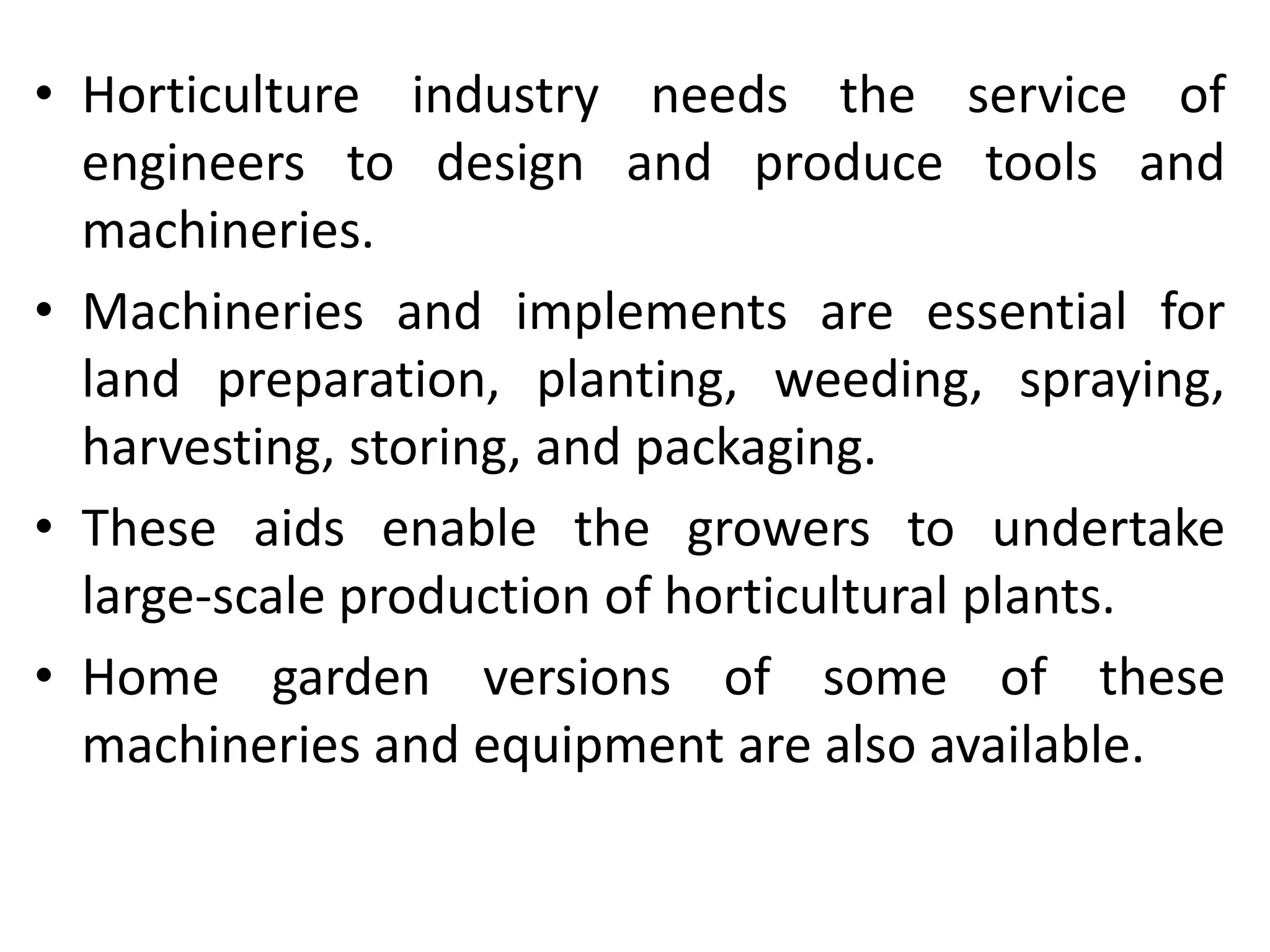Horticulture 1 | PPTX