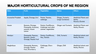 HORTICULTURE IN NORTHEAST INDIA PRESENTATION | PPTX