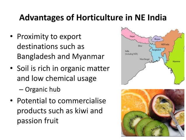 Horticulture issue and challenges in North East India | PPTX