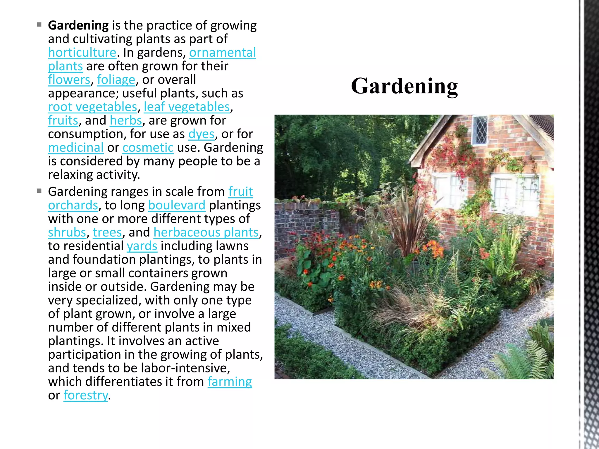 Horticulture ppt | PPTX