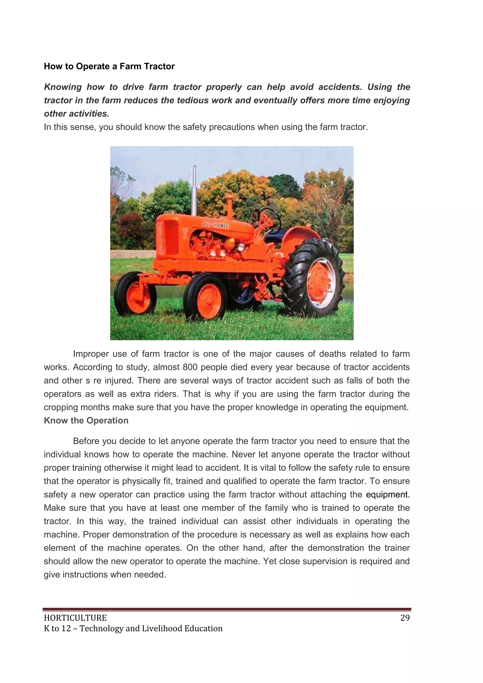 K to 12 Horticulture Learning Module | PDF