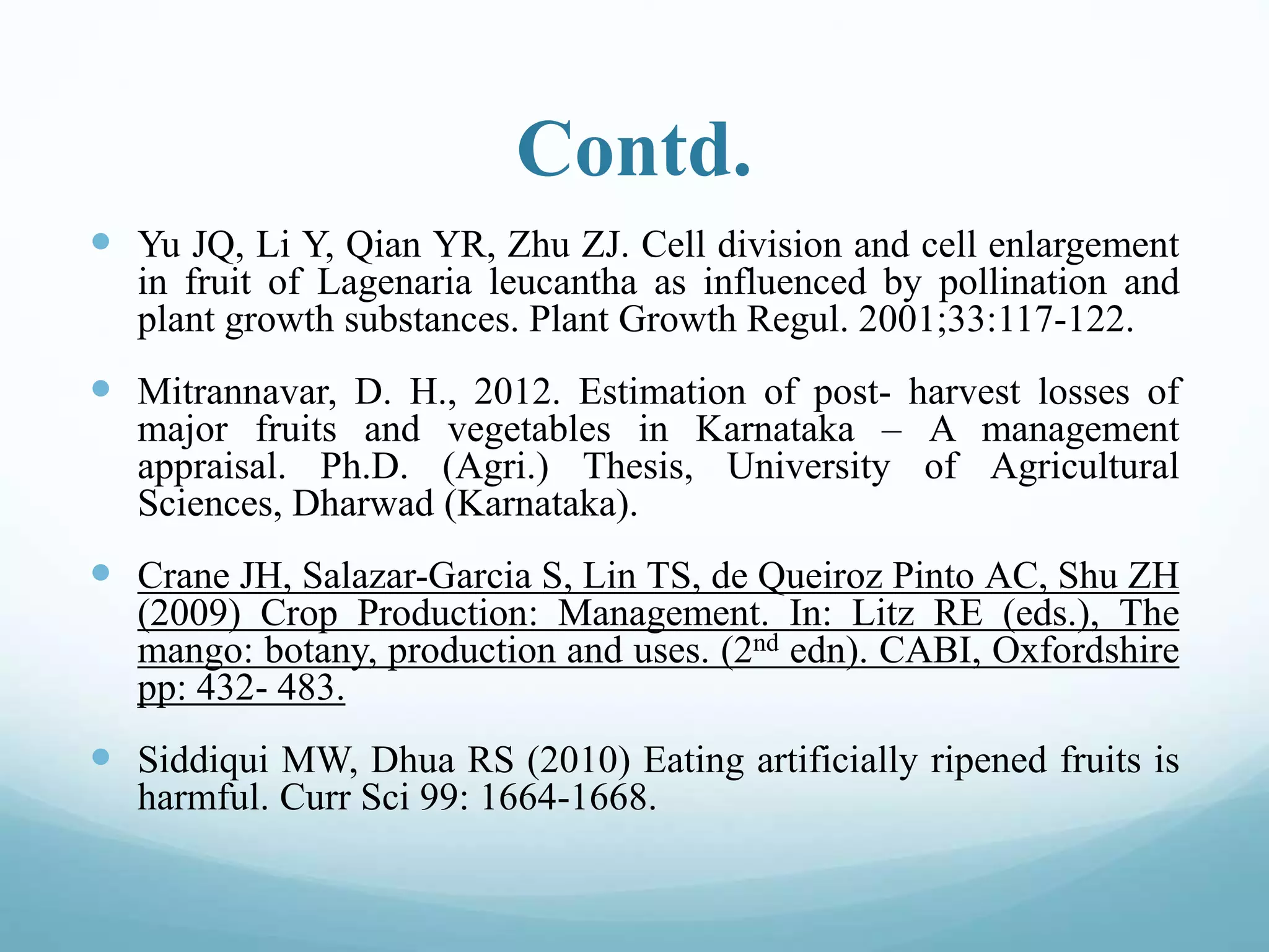 Factors Affecting Quality Of Fruits. | PPTX