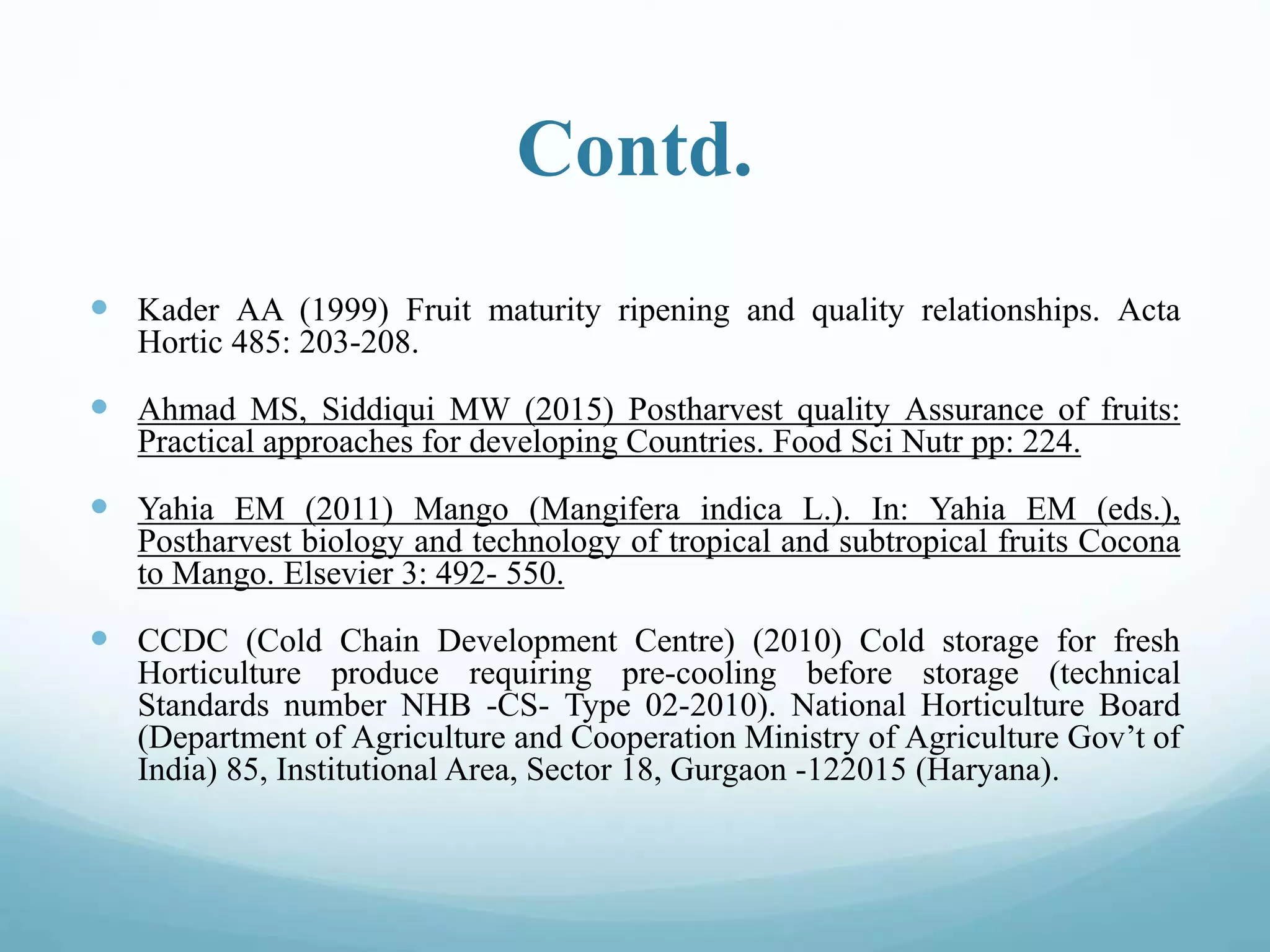 Factors Affecting Quality Of Fruits. | PPTX