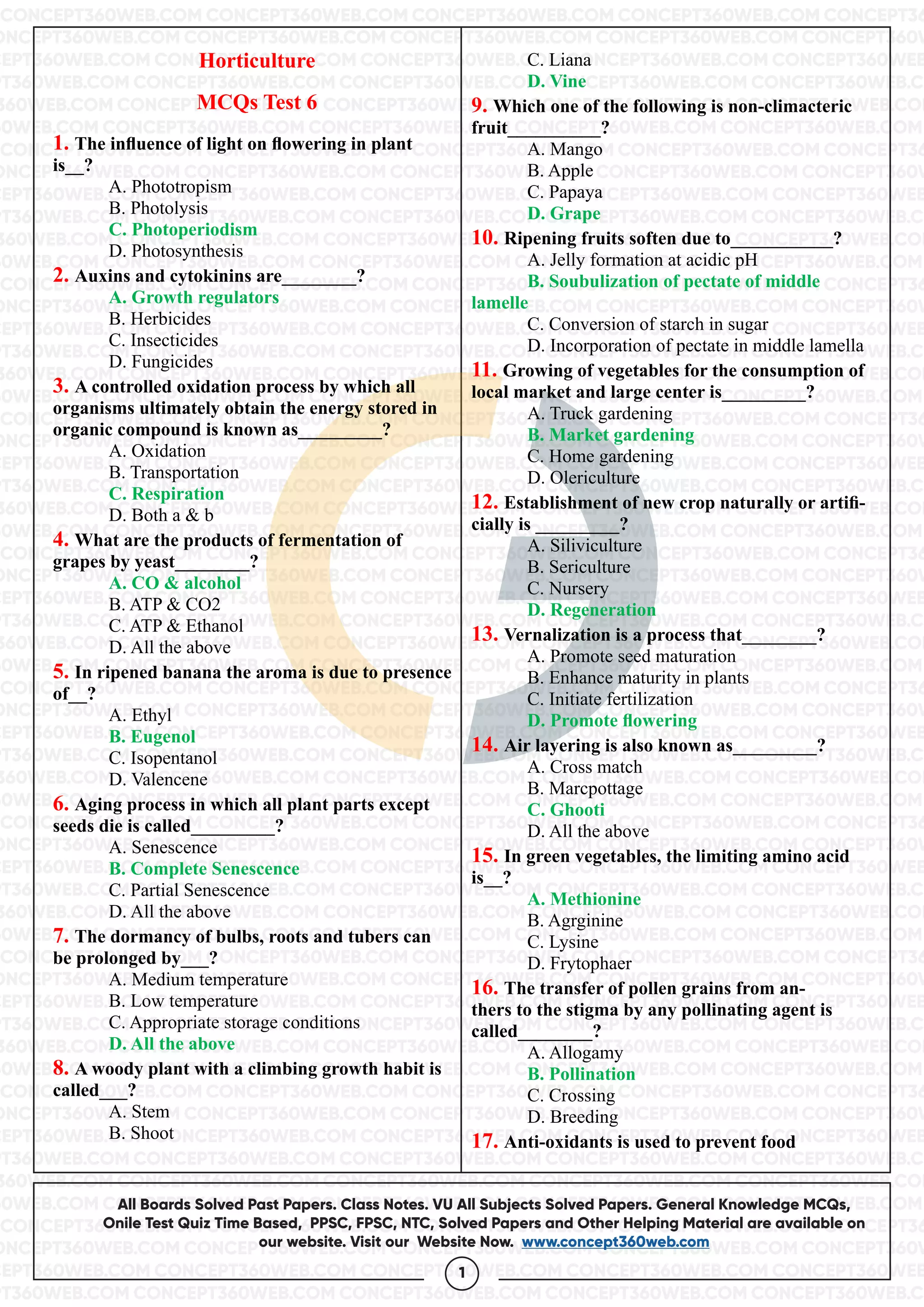 Horticulture Quiz 6.pdf