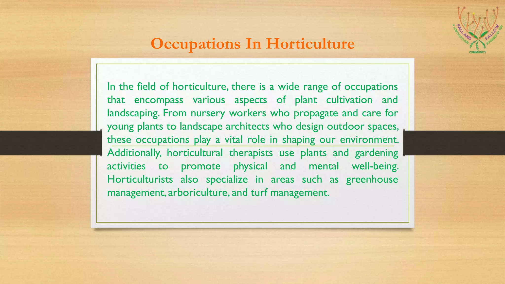 Horticulture Vs. Botany: The Major Differences | PDF