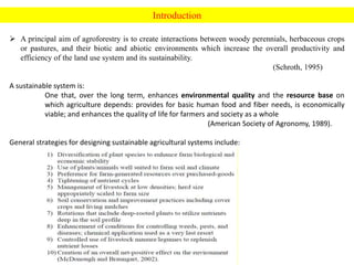 Hortipastoral systems challenges and opportunities | PPT